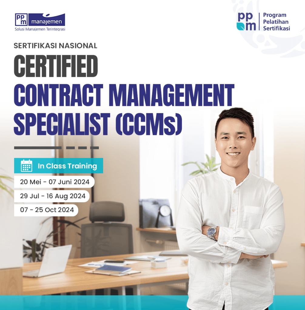 Certified Contract Management Specialist (CCMs) - PPM Manajemen