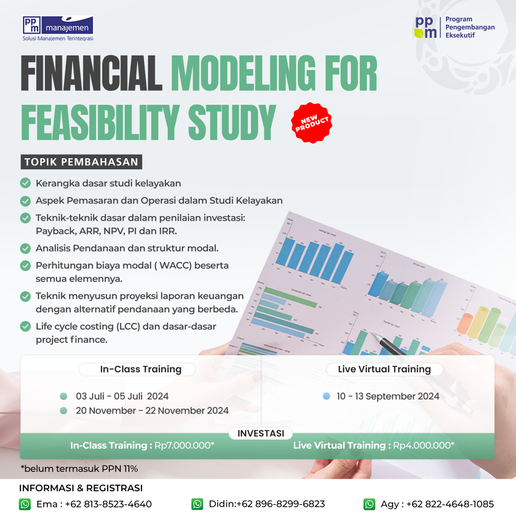 Financial Modeling For Feasibility Study - PPM Manajemen