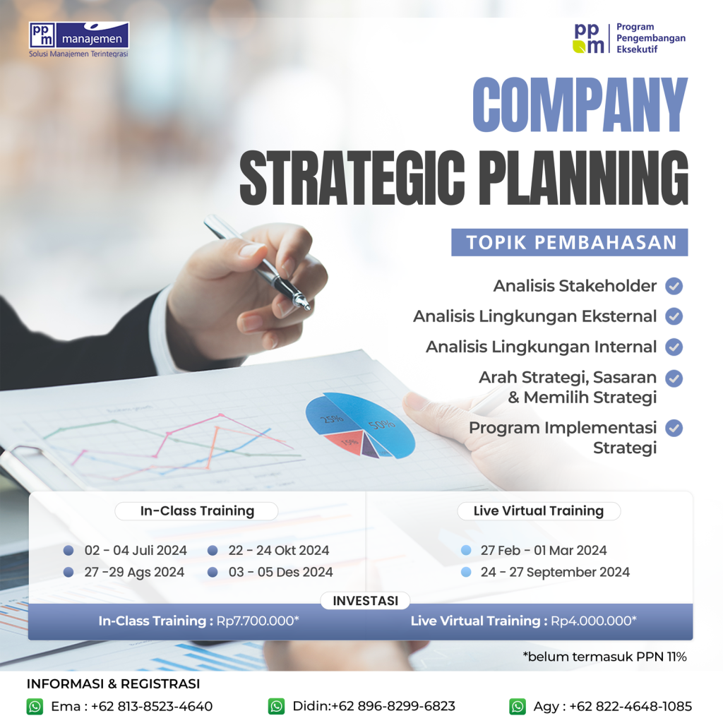 Company Strategic Planning - PPM Manajemen