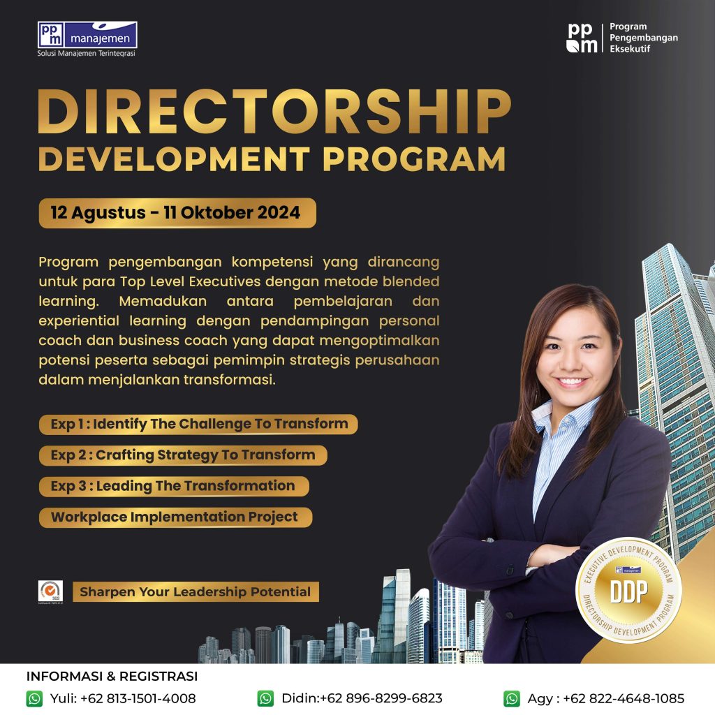 Directorship Development Program - PPM Manajemen